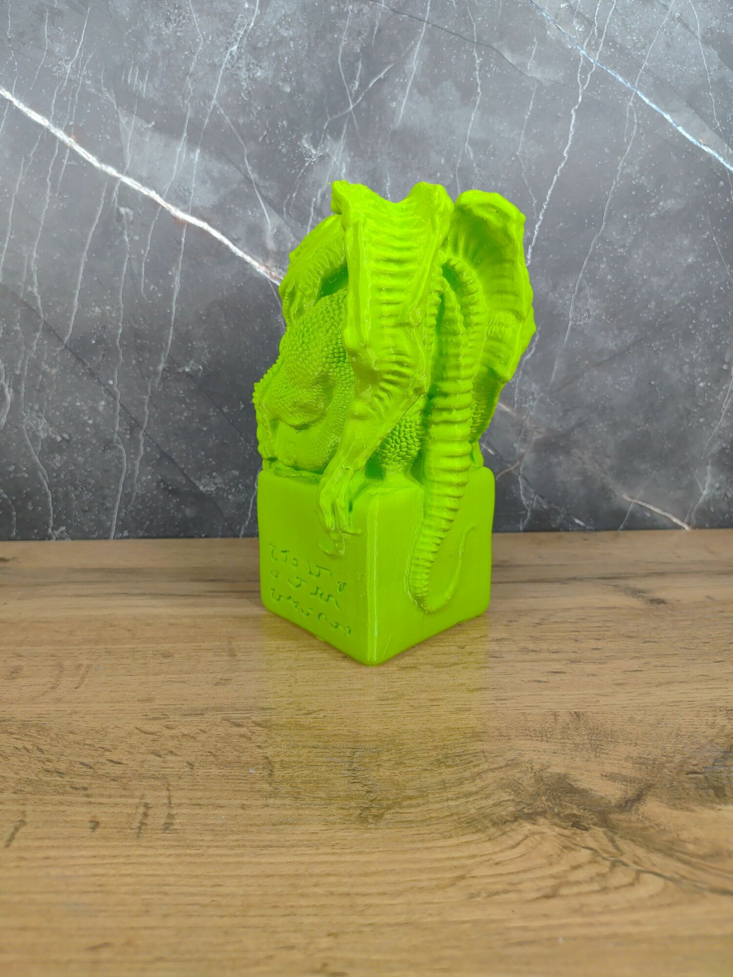 Башня Лавкрафт "Ктулху" салатовый миниатюра для настольных и Dungeons & Dragons , dnd dice tower — фото 1