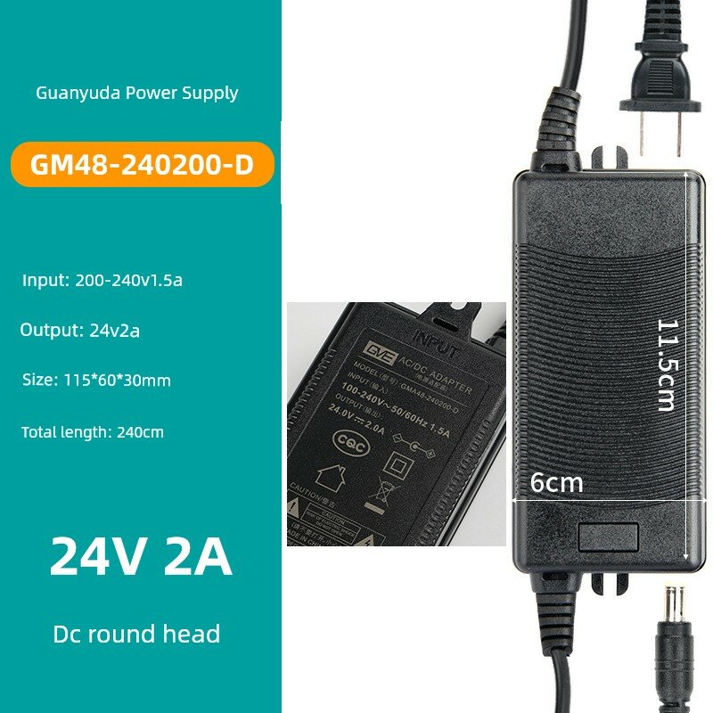 Оригинальный блок питания GVE Guanyuda для очистителя воды, трансформатор 220В в 24В DC, 1.6A, для диспенсера воды Qin