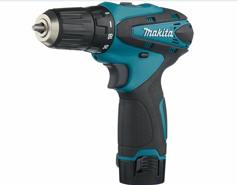 Дрель-шуруповерт аккумуляторная Makita DF330DWE 24 Нм