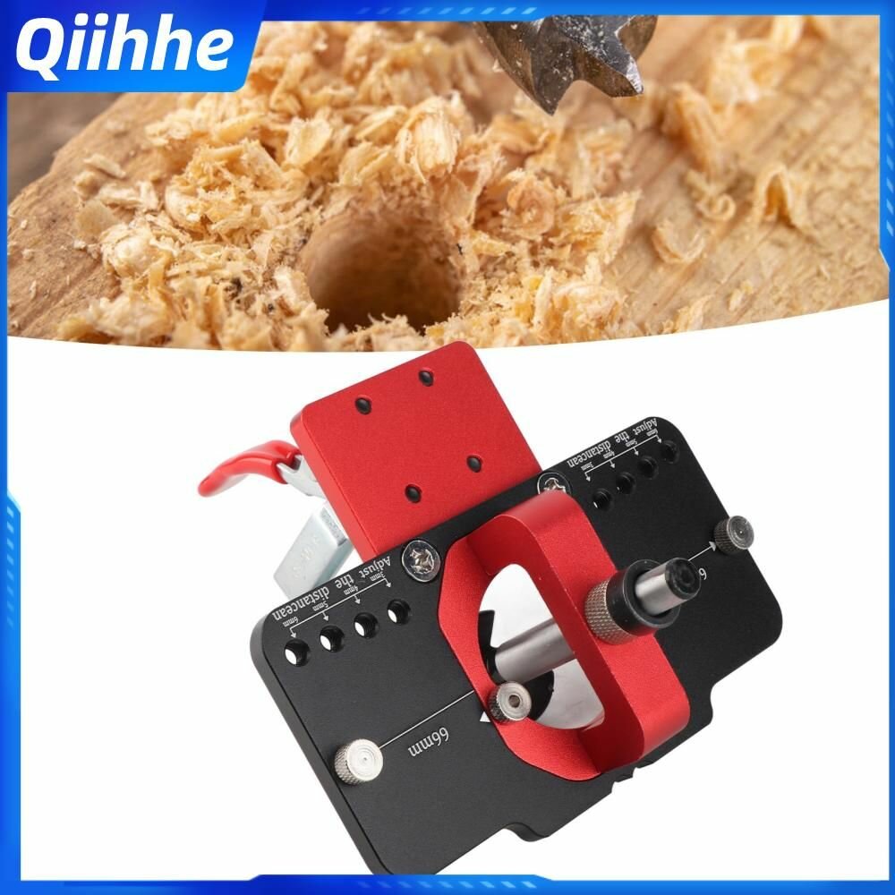 Скрытый пневматический шаблон, высокая точность, для установки петель на двери и мебель