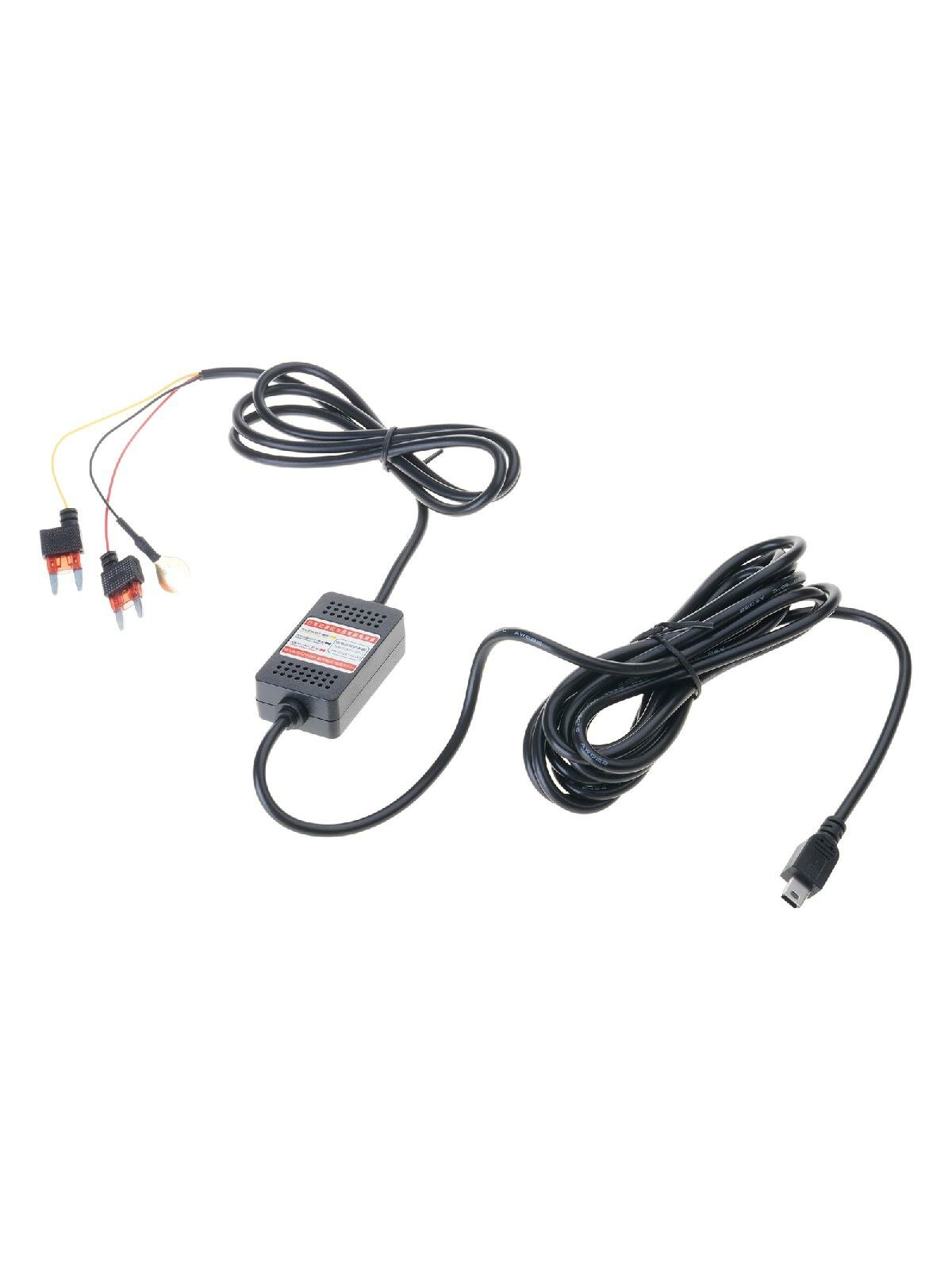 Универсальный автомобильный блок питания Mini USB Кабельный Шнур 12V ~ 24V Вход 5V3A Выход