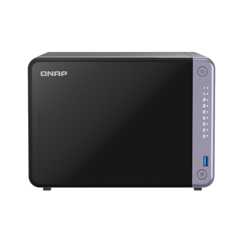 Сетевое хранилище без дисков/ SMB QNAP TS-632X-4G 6-bay 3.5" desktop NAS, AL524 4C 2.0GHz, 4GB DDR4 RAM (max 16GB), 2 x 10GbE SFP+, 2 x 2.5GbE, 1 x PCIe Gen3, 2 x USB 3.2 Gen1
