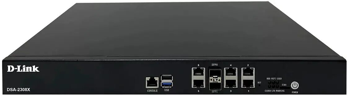DSA-2308X/A1A \ Маршрутизатор D-Link DSA-2308X, 11 LAN, 2xUSB, 2xSFP+, черный [dsa-2308x/a1a]