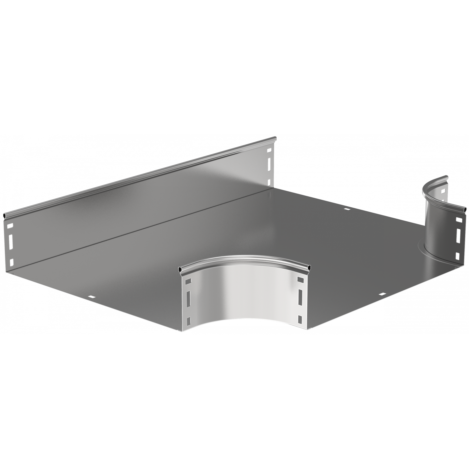 Разветвитель Т-образный плавный 100х400мм, IEK CRT01-0-100-400 (1 шт.)