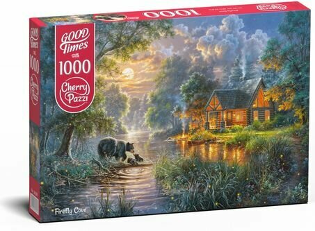 Пазлы 1000 деталей. Бухта светлячков 30318, (Cherry Pazzi)
