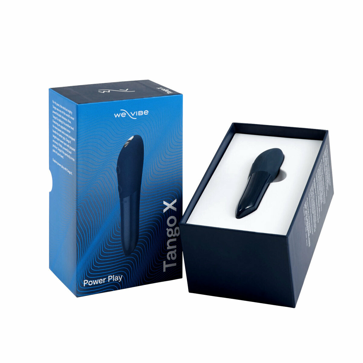 Невероятно сильный миниатюрный вибромассажер We-Vibe Tango X синий