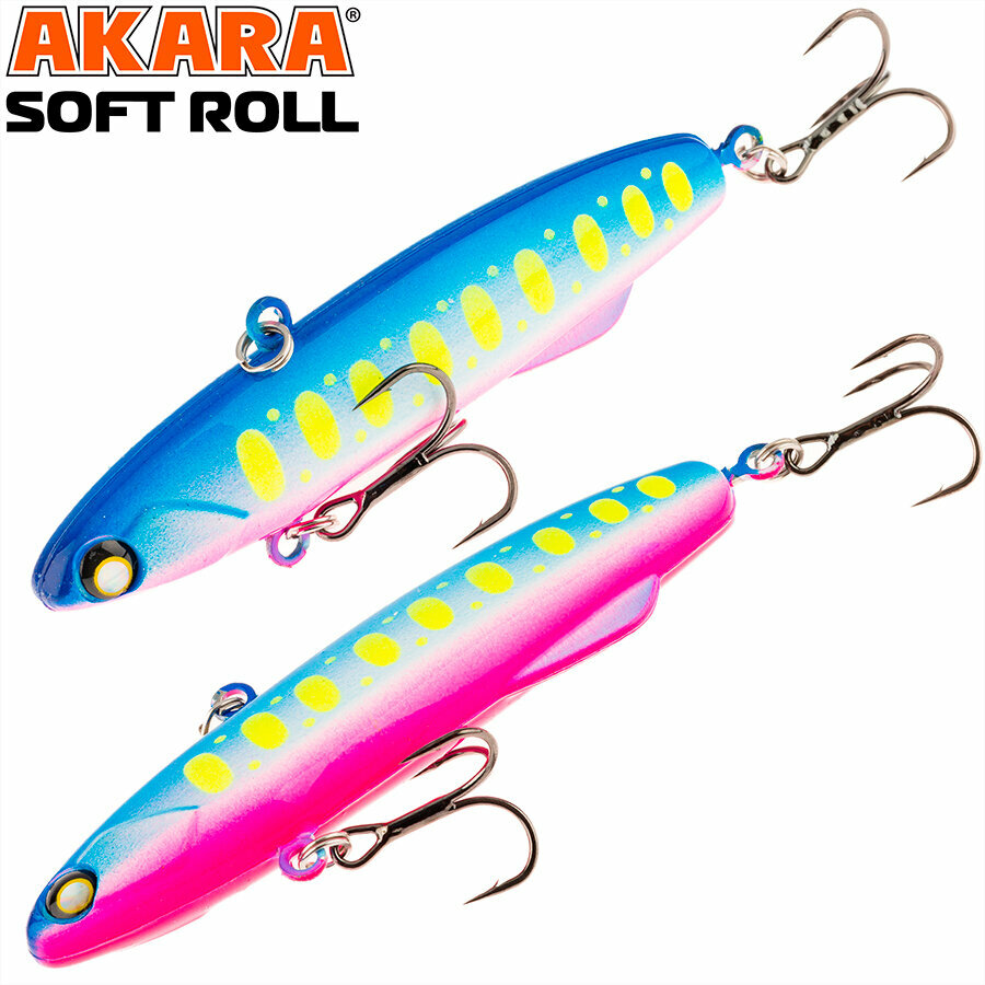 Воблер Akara раттлин Soft Roll 90 мм 30 гр. A143