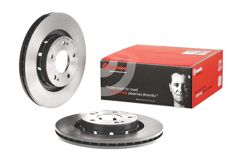 BREMBO 09. A738.11 (000042 / 00004249F3 / 09A73811) диск тормозной передн , citroen: c-crosser 2.2 hdi / 2.4 16v (Комплект 2 штуки)