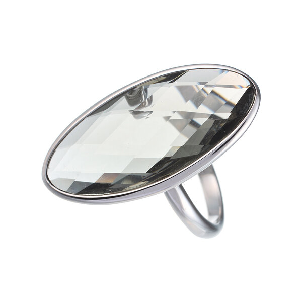 Кольцо, серебро, 925 проба, стекло