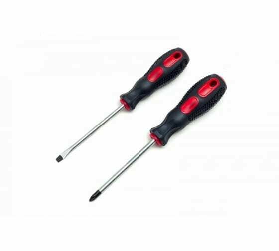 Набор отверток Сервис ключ 75802, 2 предм, черный/красный
