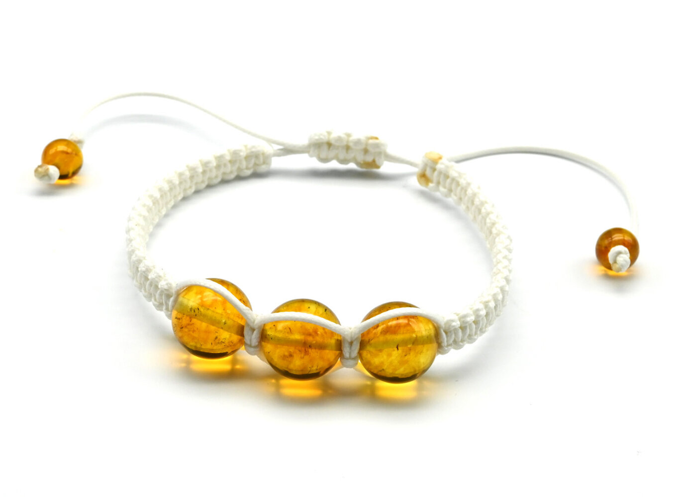 Браслет, янтарь