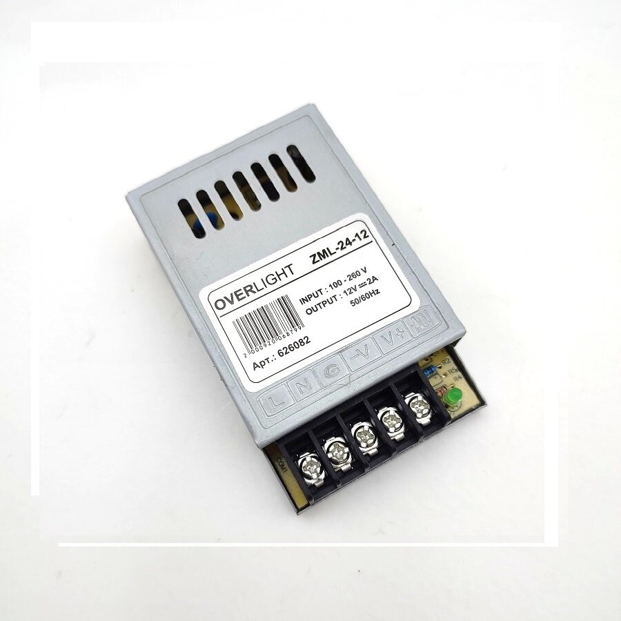 Блок питания ZML-24-12 12V 24W 2A IP20