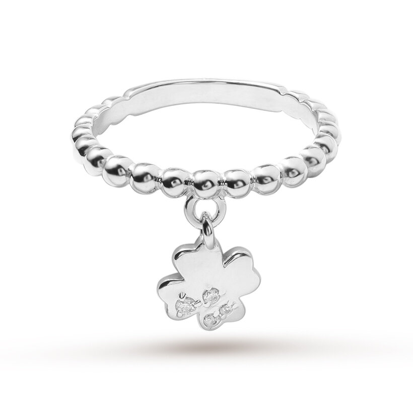 Кольцо широкое, серебро, 925 проба, фианит