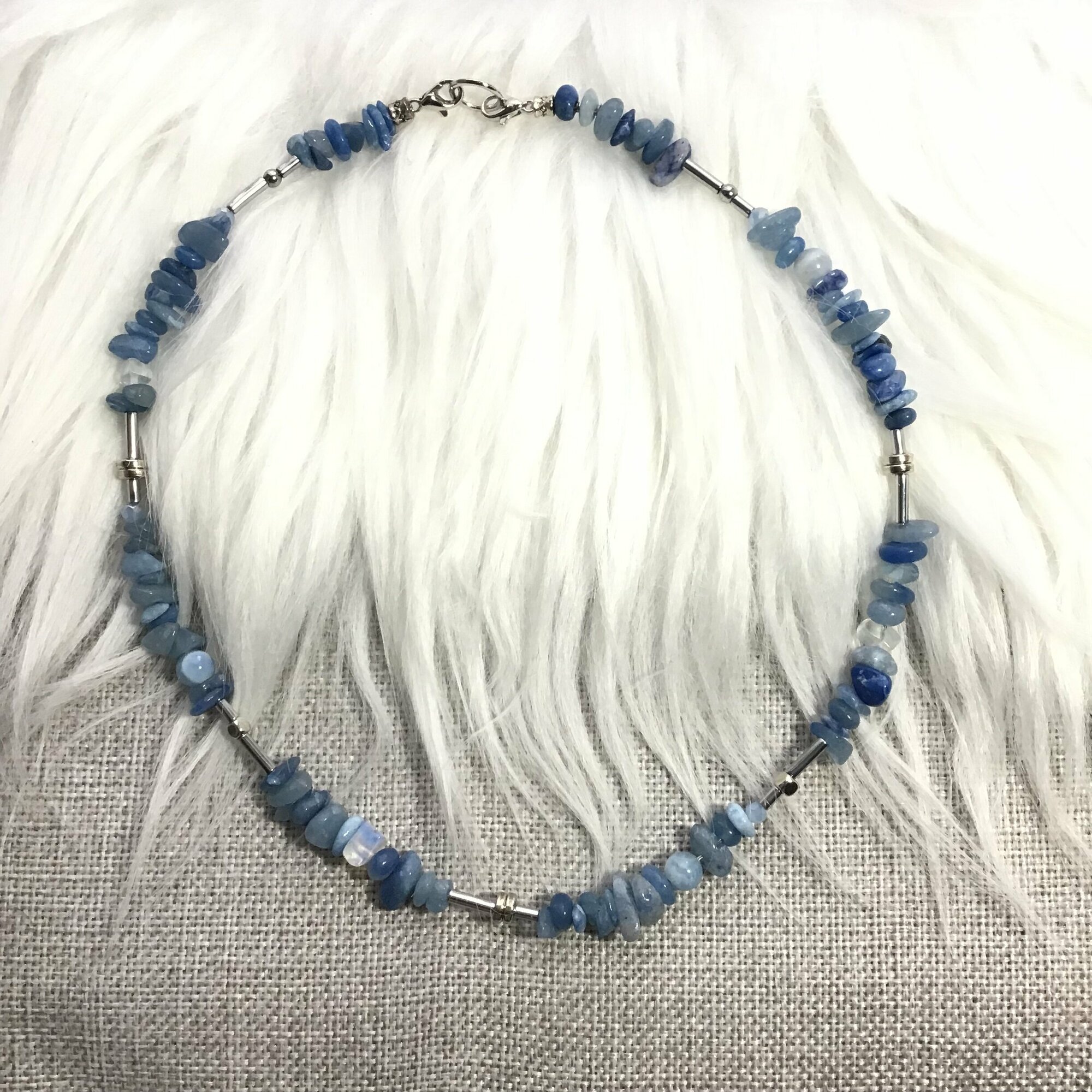 Колье, авантюрин