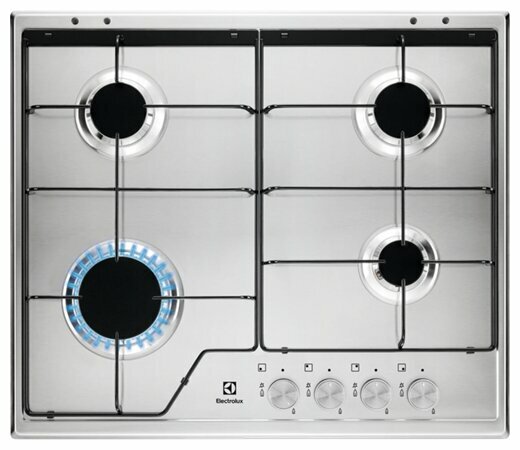 Газовая варочная поверхность Electrolux KGS6424SX нержавеющая сталь