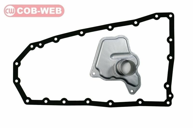 Фильтр масляный для АКПП Cob-Web 114280SR с металлической прокладкой поддона (SF428/073321SR)