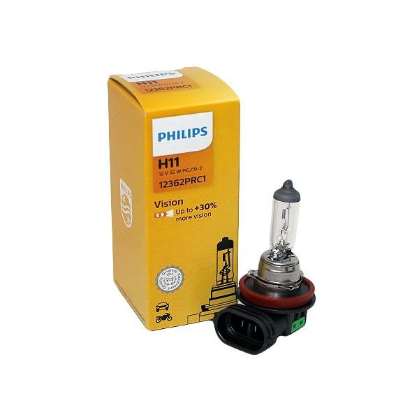Лампа галогенная H11 12В-55W (PGJ19-2) Vision (Philips)