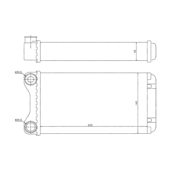 STELLOX 10-35102-SX (1035102_SX / 8E1 820 031 / 8E1820031) радиатор печки\ Audi (Ауди) a4 1.6-3.2 00