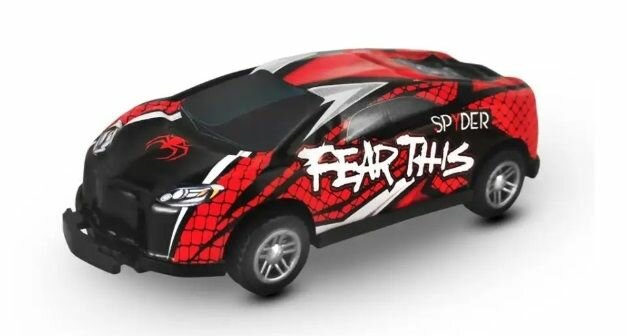 Игрушка-трюковая машинка FlipEms , пруж мех бордовый