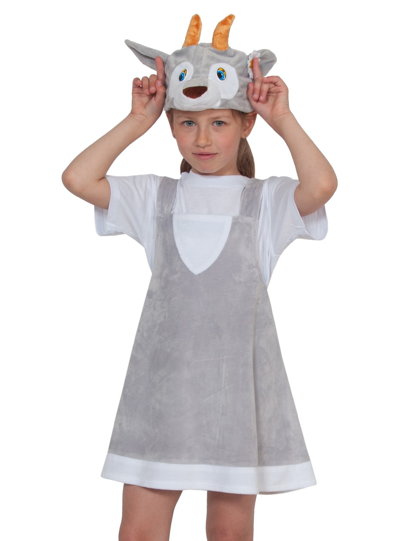 Костюм детский Козочка плюш (92-116) для сказочных представлений