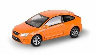 Игрушка Welly Машинка 1:38 Ford Focus ST, пруж. мех, оранж