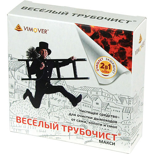 Средство для чистки дымоходов "Веселый трубочист" Maxi Pro