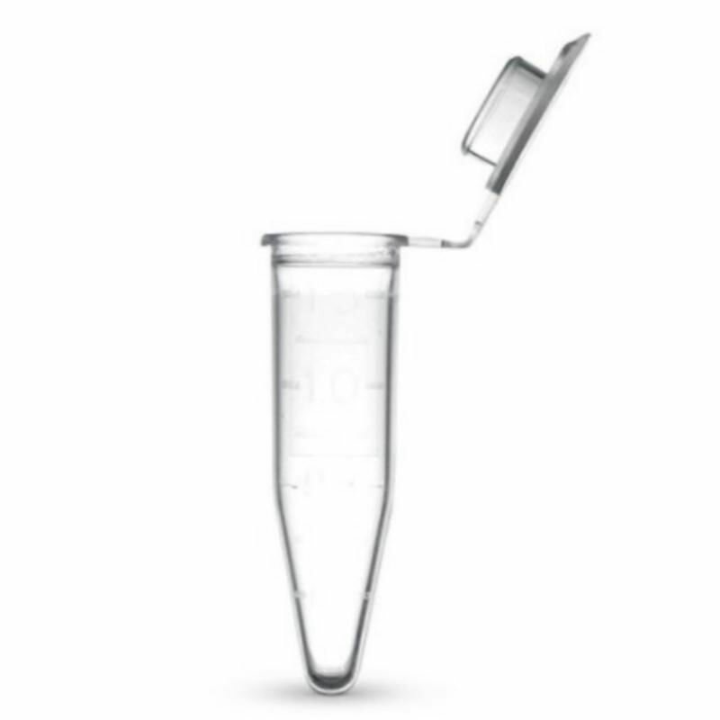 500шт Микропробирка Эппендорфа 1.5мл с защелкивающейся крышкой нестерильная