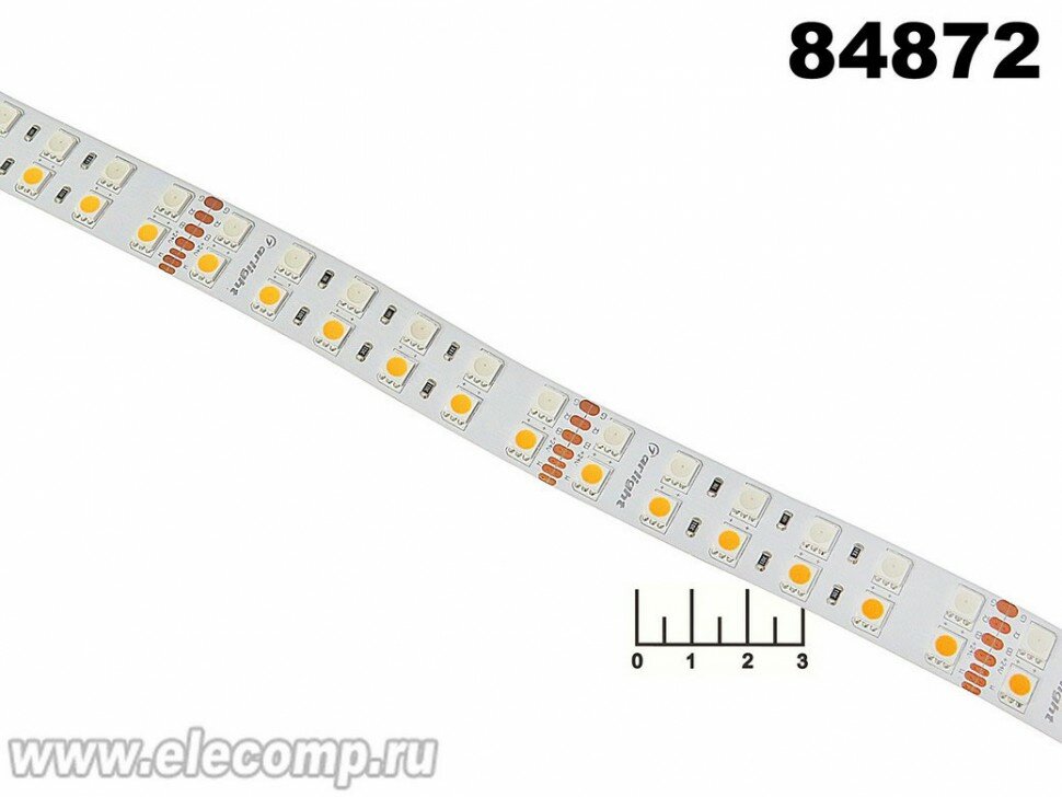 Светодиодная лента 24V RGB+теплая белая 8.3см (32W/144LED/1м) RT2-5000 (012327(1))(arlight)