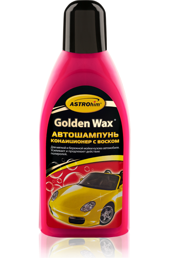 ASTROHIM Автошампунь-кондиционер с воском 500мл