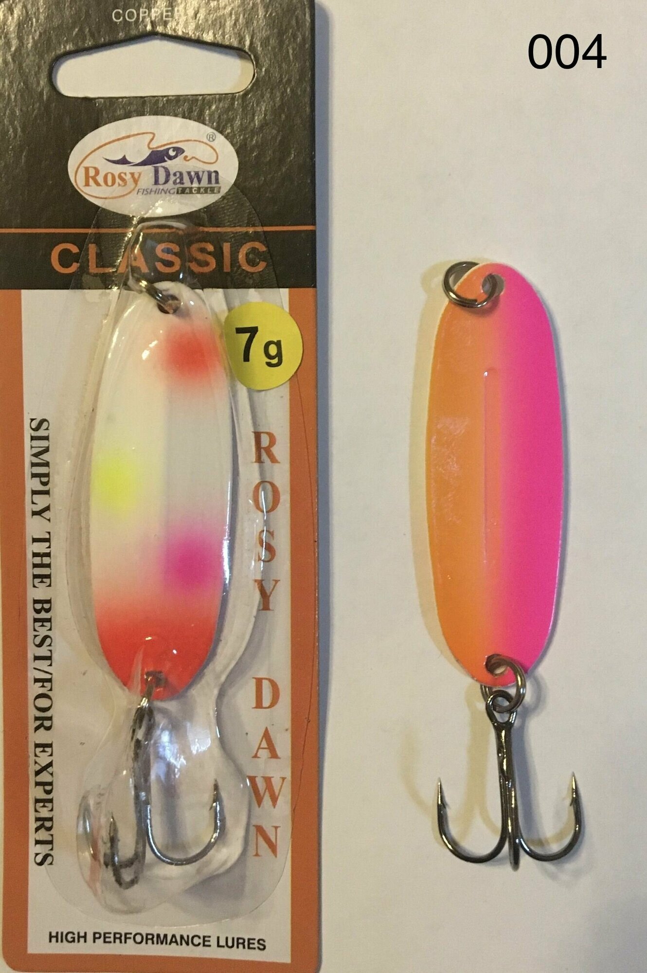 Блесна Rosy Dawn (блесна Печенкина) 57мм;7 г; цвет 04