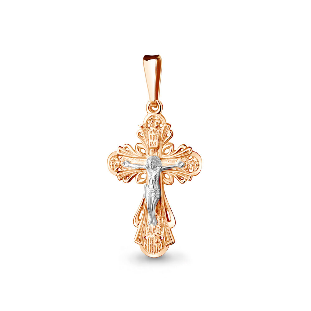 Крестик, серебро, 925 проба