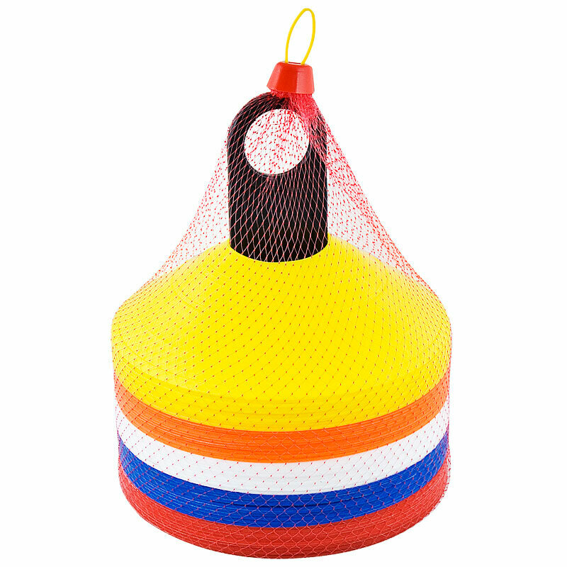 Фишки для разметки поля 5 цветов, 50 штук в комплекте, на подставке