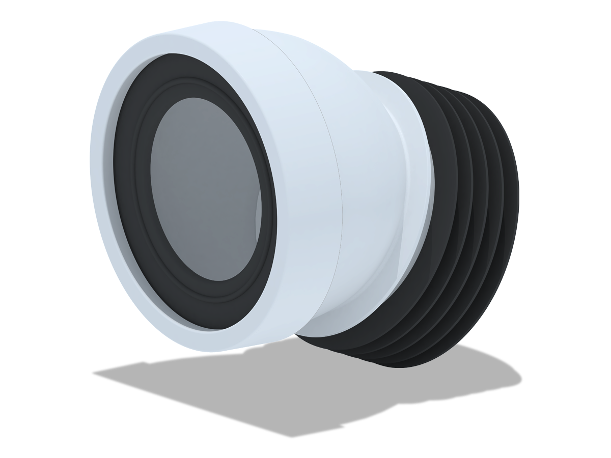 W2228 Труба фановая АНИ Пласт W2228 короткая 110 мм 22 градуса