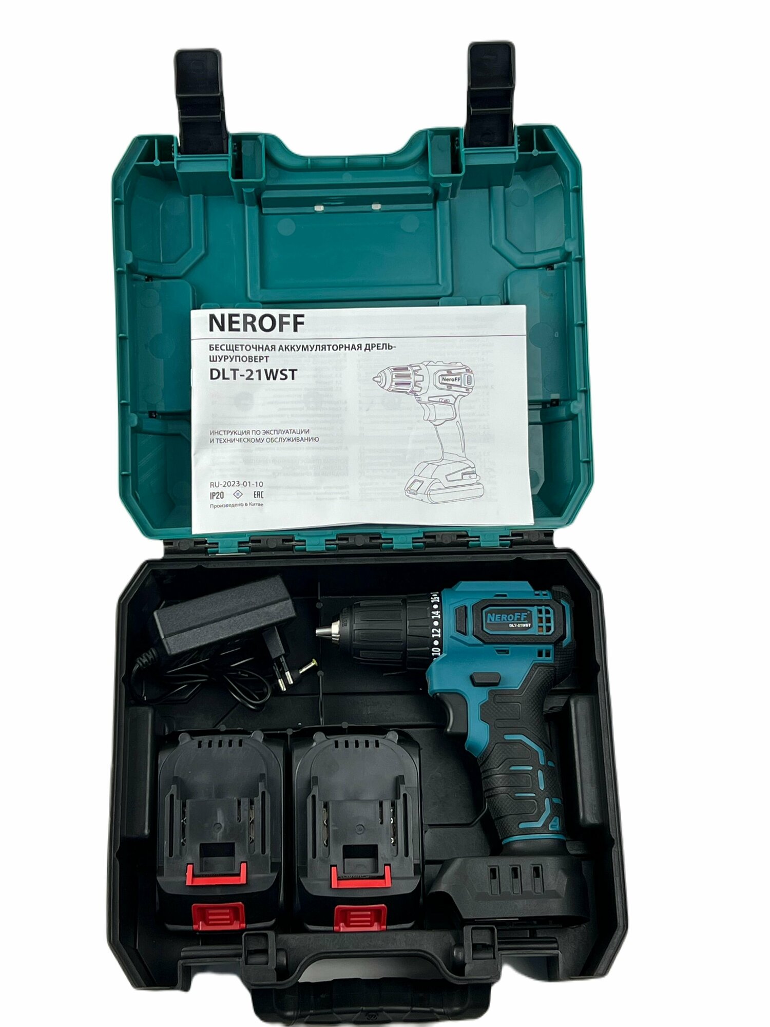 Аккумуляторная бесщеточная дрель-шуруповерт NeroFF 21WST i