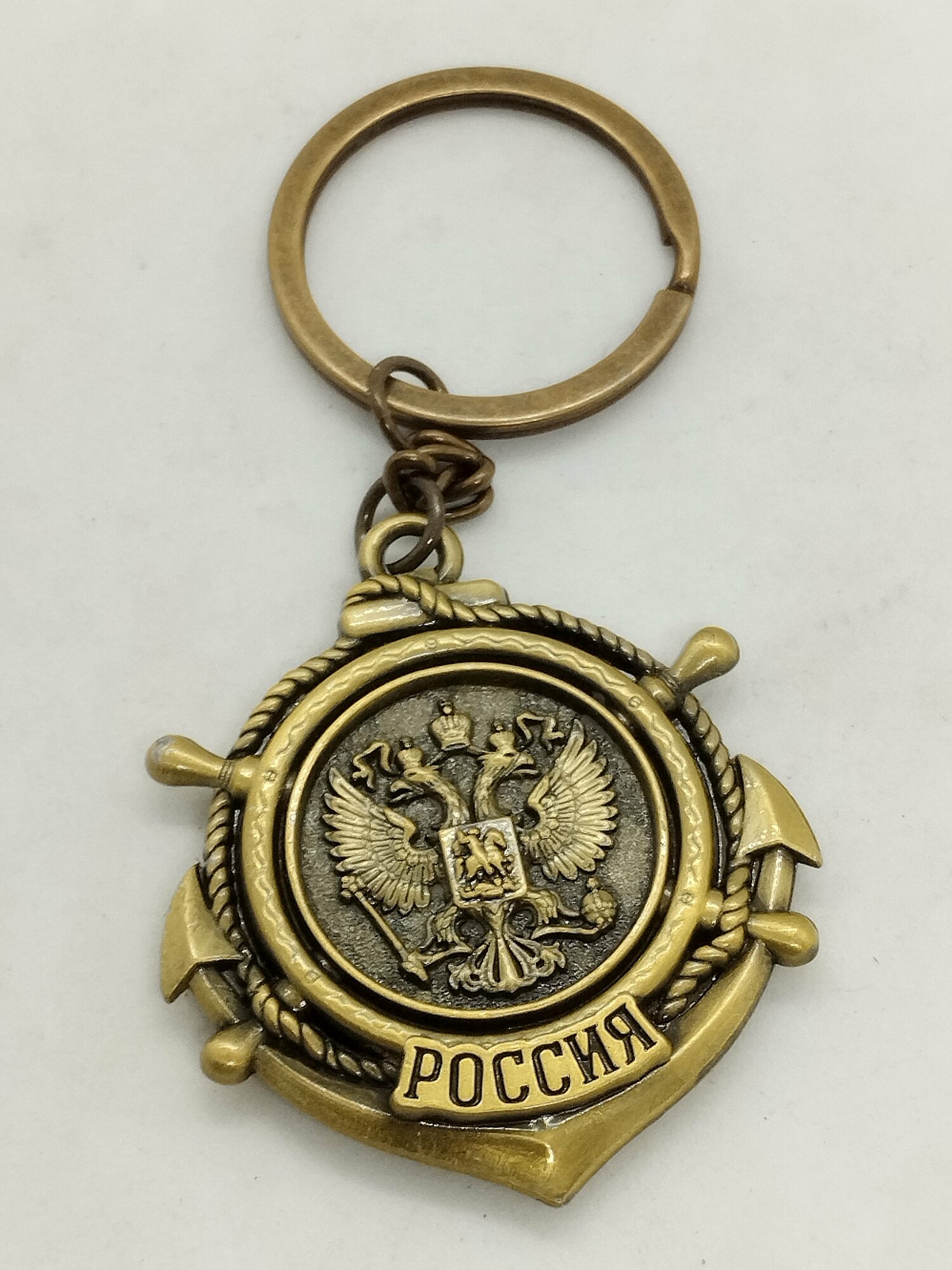 Брелок, коричневый — фото 1