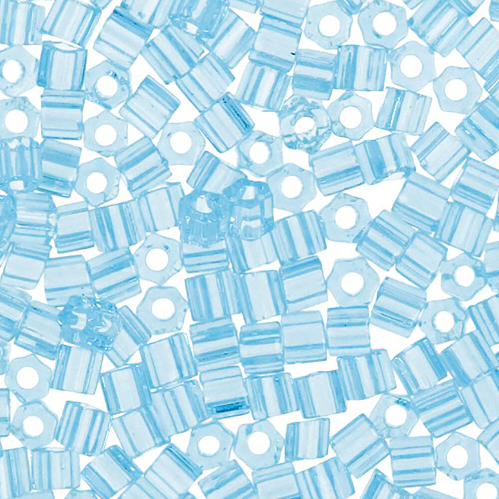 11/0 HEXAGON №1 2.2 мм 5 г №0003 св. голубой