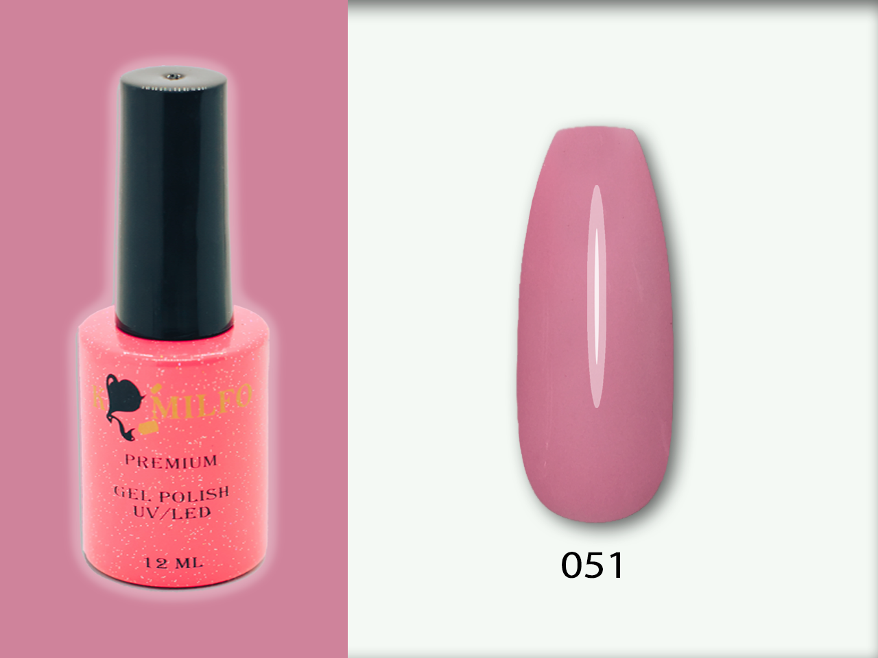 051 KOMILFO гель лак 12 мл.