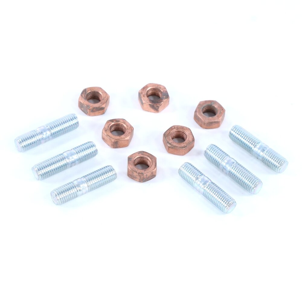 РК крепления приемной трубы для а/м ВАЗ 2110-12 с дв.16 кл. (шпильки, гайки) Riginal