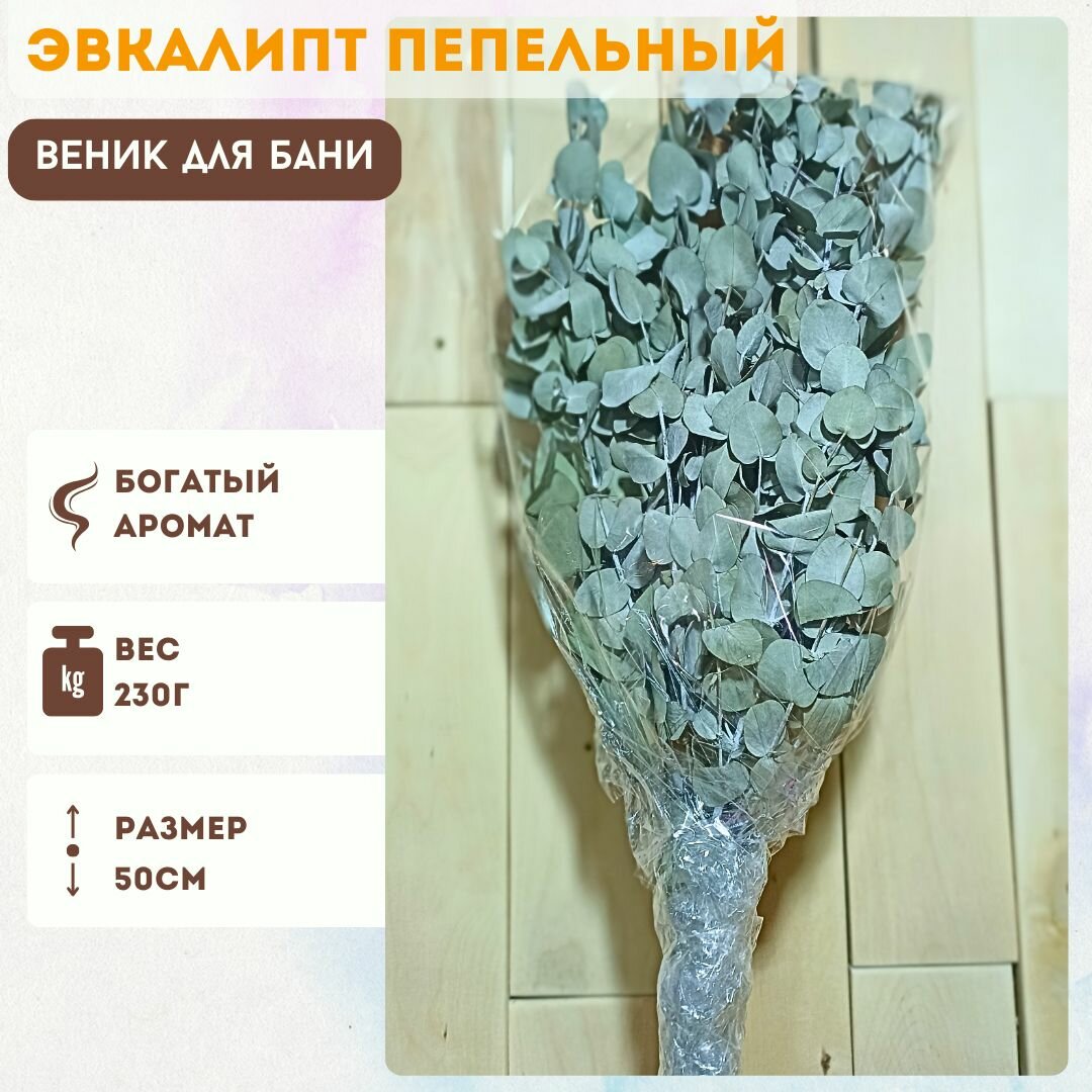 Эвкалиптовый веник для бани и банного чана.