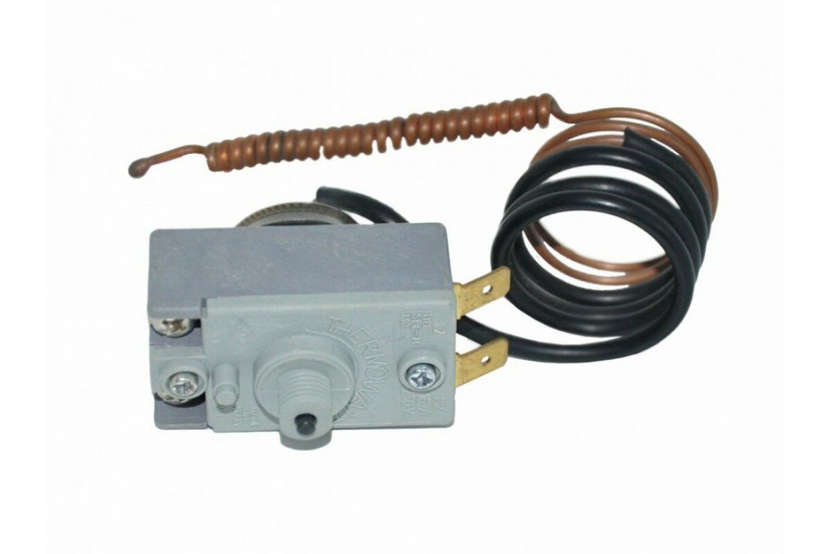 Термостат защитный SPC-М 16А, TW, 90°С, 550мм, капиллярный, 250V (WTH406UN) (p/n: 100320)