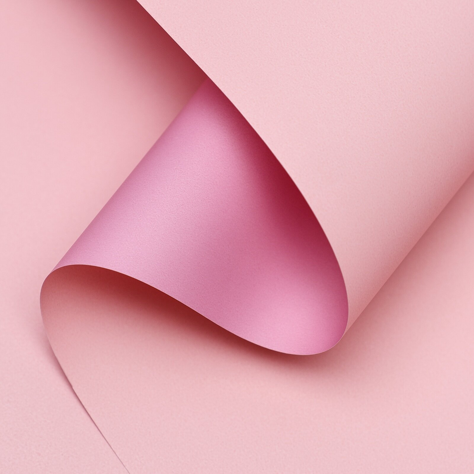 Упаковочная плёнка матовая двухсторонняя 0,5 x 10 м, пастельная серия, 65 мкм