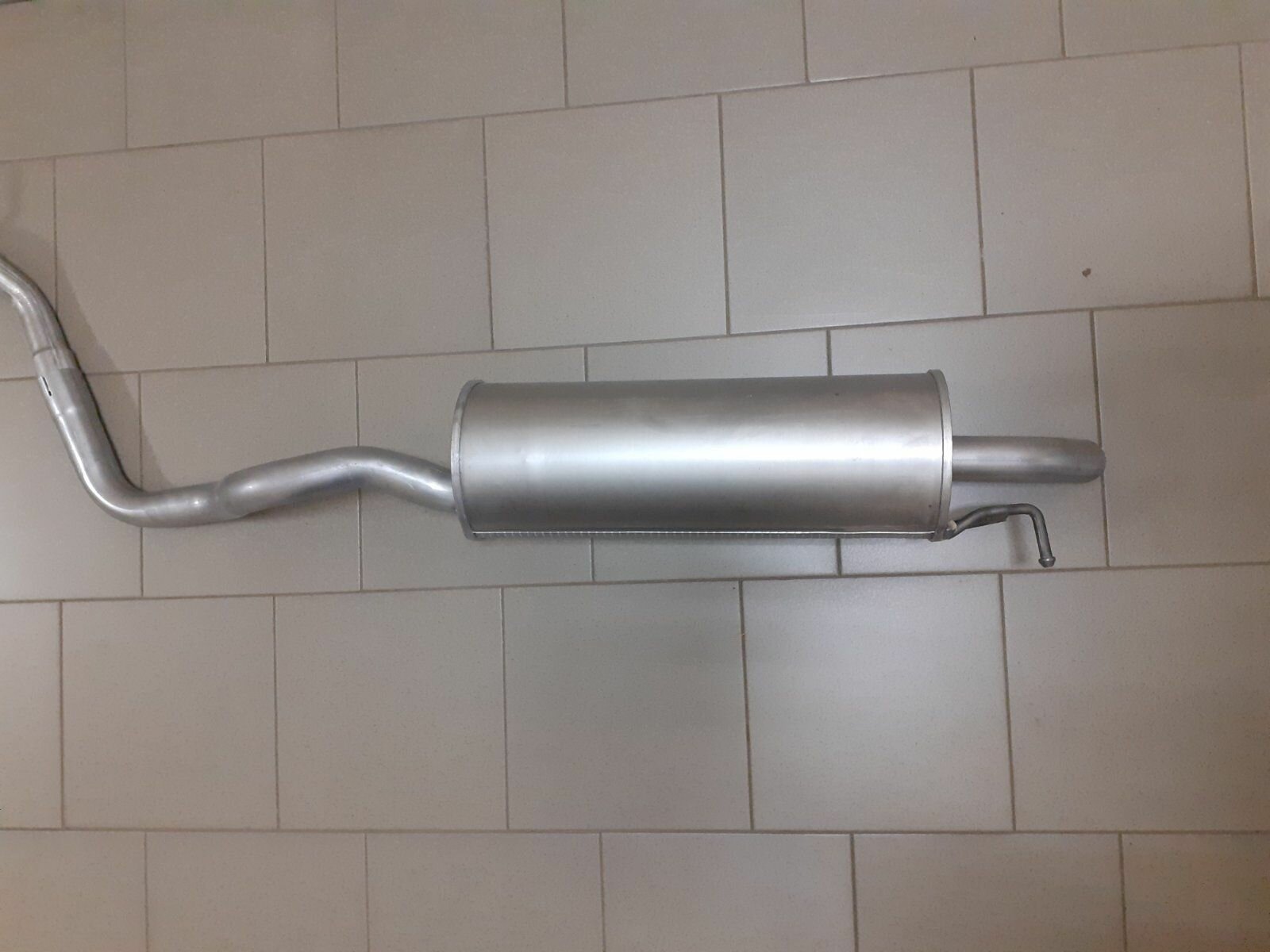 Глушитель фольксваген поло седан VW Polo Sedan V (RUS) 1,6L CFNA 2011- Нержавеющий глушитель