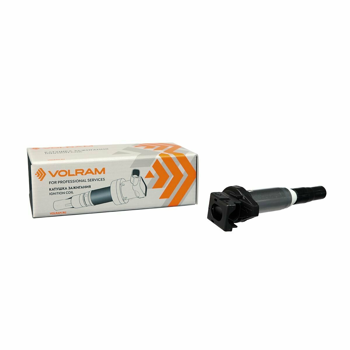 Катушка зажигания VOLRAM VR25144 для BMW 1, 2, 3, 4, 5, 6, 7, X1, X3, X5, X6, Z3, Z4; MINI Clubvan