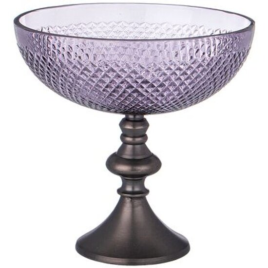 Блюдо декоративное на ножке Lefard 18х18 см 875-270