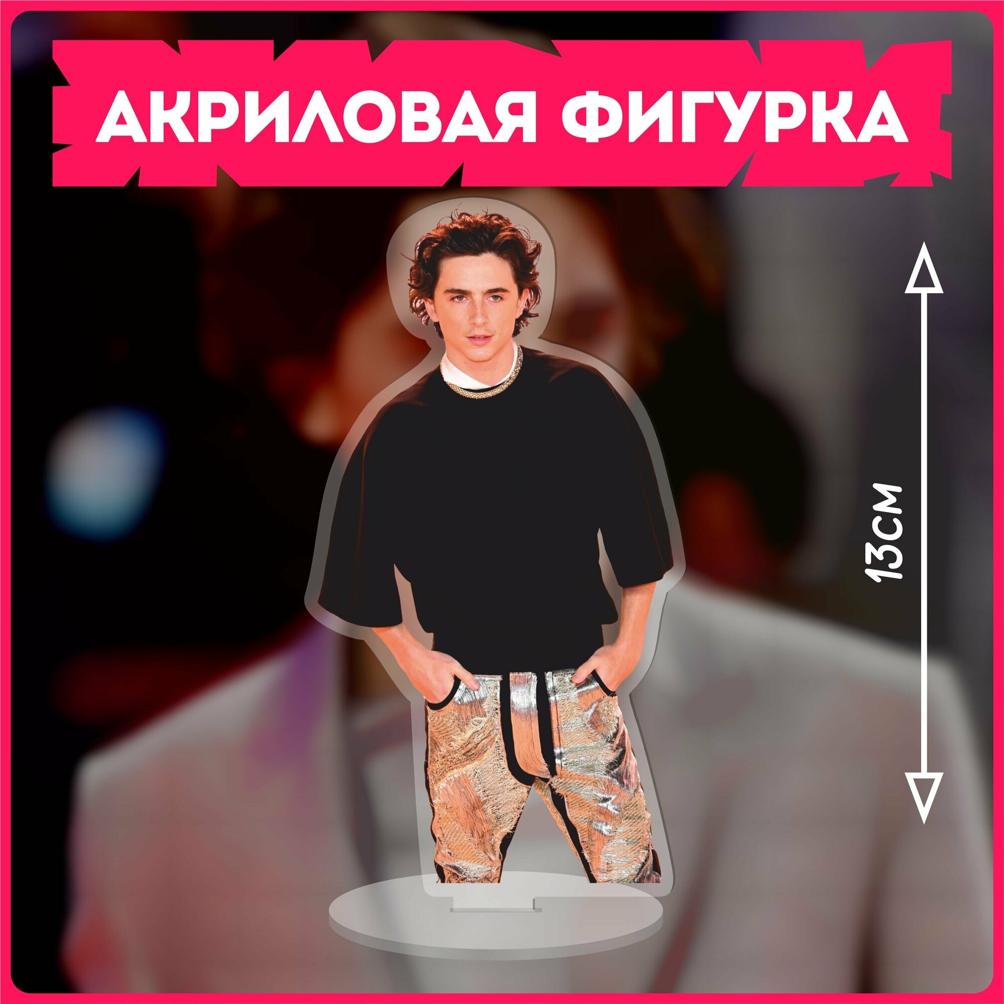 Акриловая фигурка / актер тимоти шаламе
