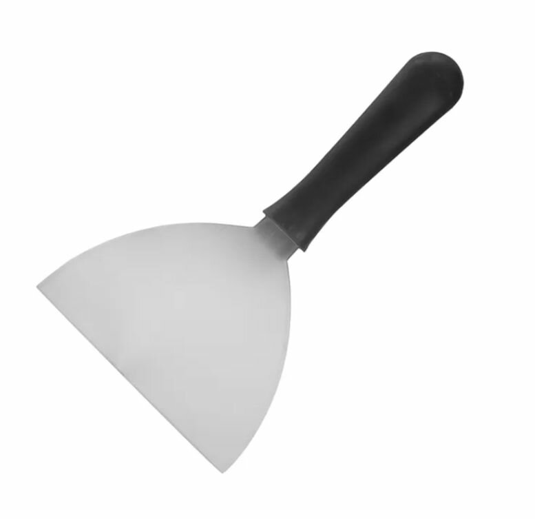 Скребок для уборки стола из нержавеющей стали "ProHotel" L-26/13см b-15,5см