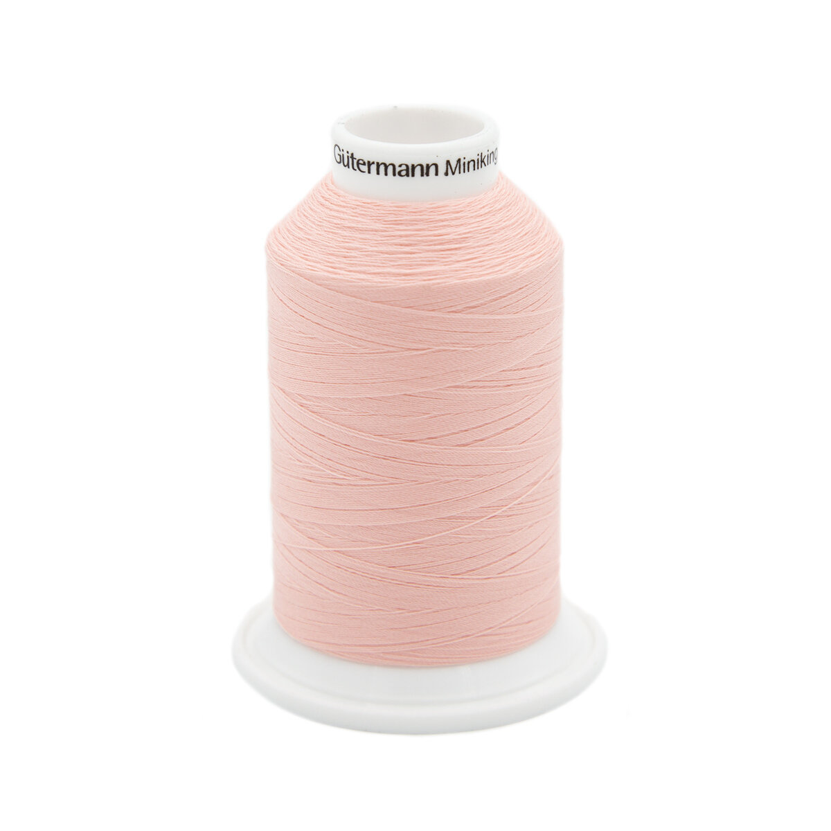 Нитки швейные Gutermann Miniking оверлочная (715263), №120, 1000 м, 100% полиэстер (659 персиково-розовый) 5 шт