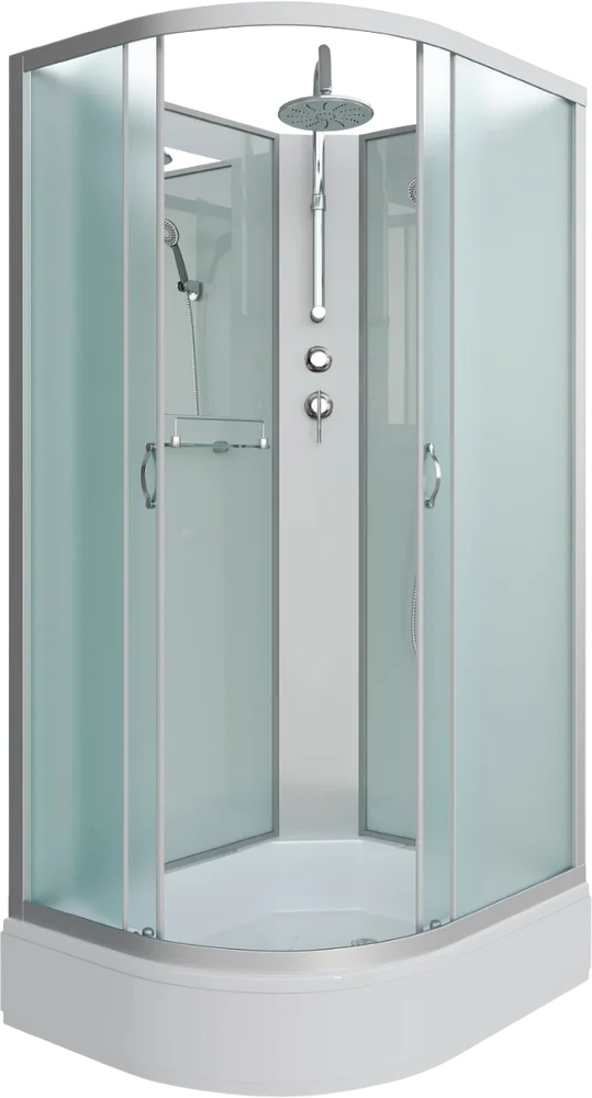 Душевая кабина Niagara Classic NG-33294-14RBKT 120х90 см, без крыши, с тропическим душем 332944RBKT