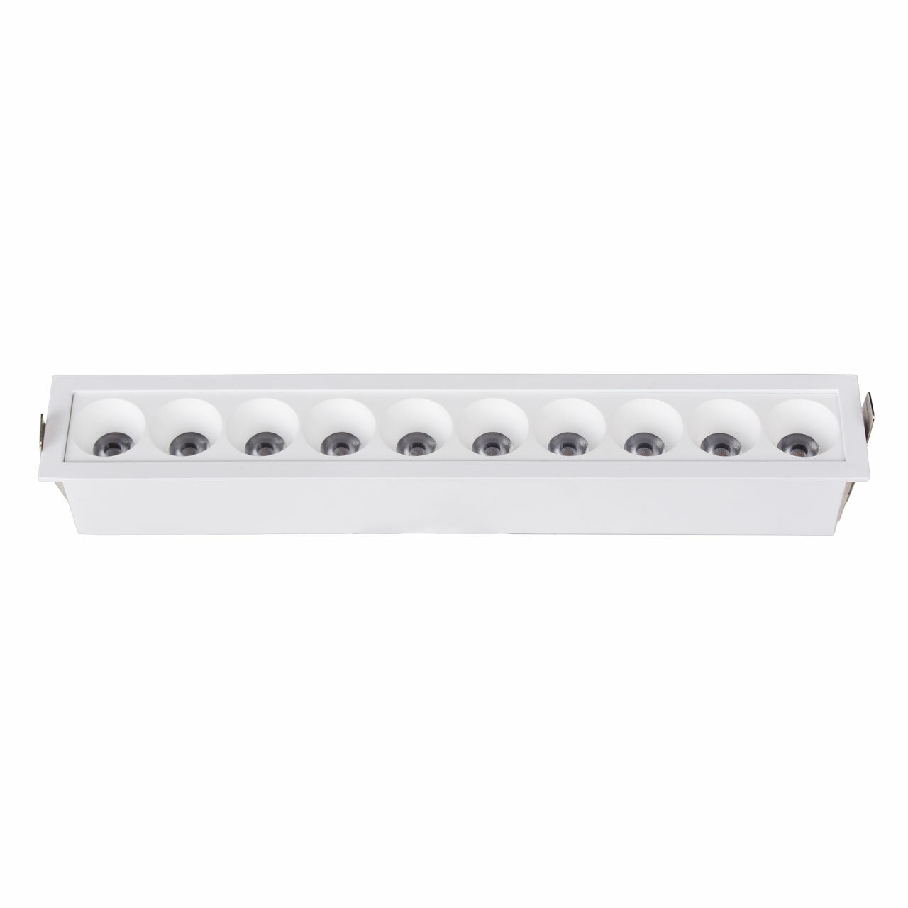 Точечный светильник встраиваемый светодиодный De Markt Информ 851010201, 10*2W LED 3000К, цвет: белый