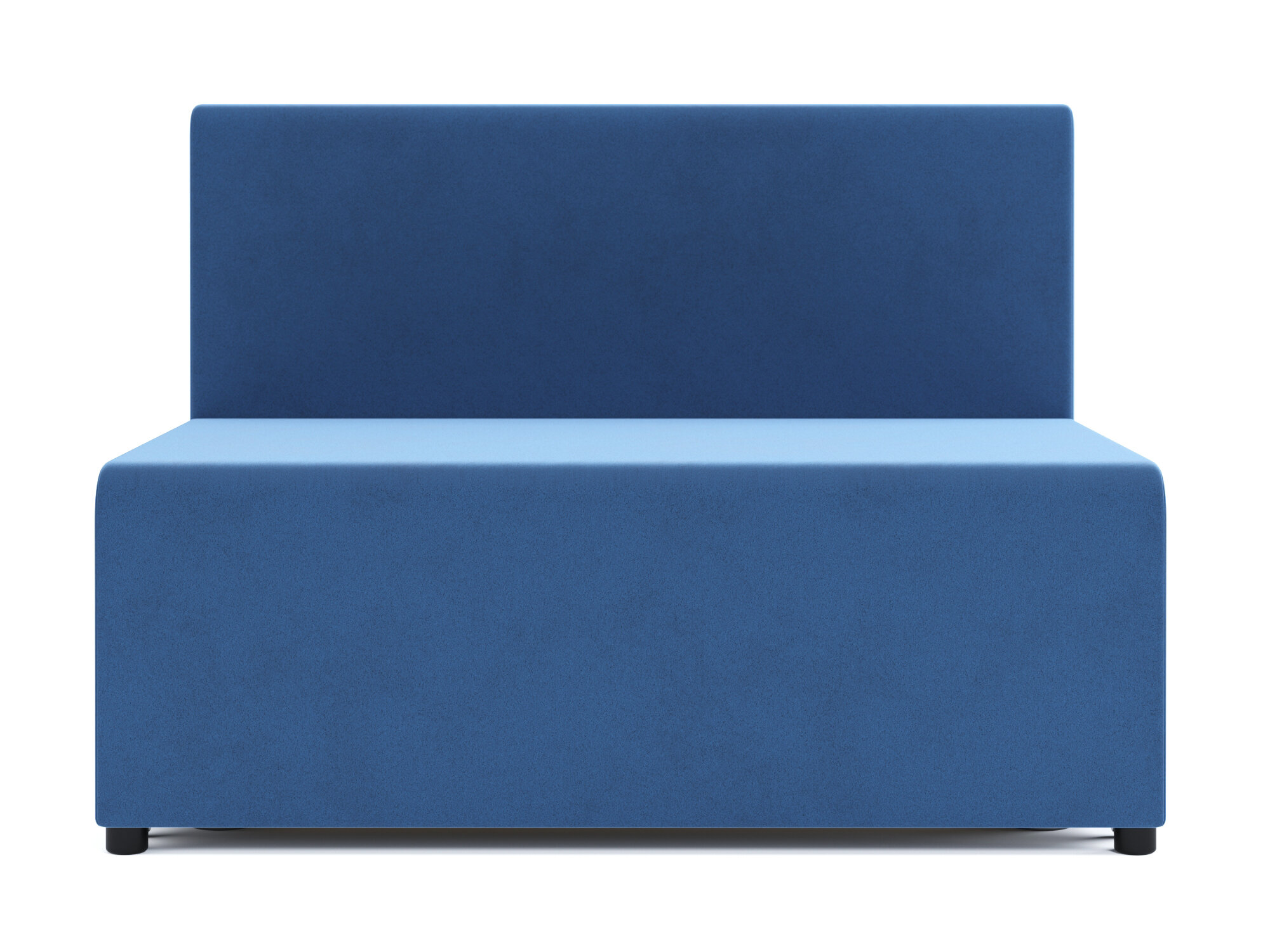 Диван-кровать MebelVia "Ассоль", велюр, механизм еврокнижка, спальное место 180х110, синий